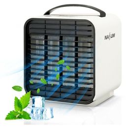 AUGIENB - Mini Mobile Klimageräte Klimaanlage Luftkühler Air Conditioner cooler Befeuchter