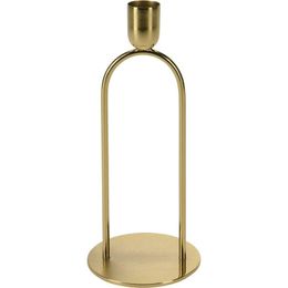 Home Styling - Kerzenständer aus Metall, golden, 20 cm