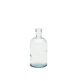 Brenna Vase aus transparentem Glas 100% recycelt 19 cm - Kave Home