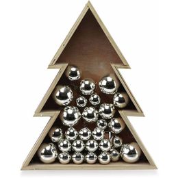 LED-Weihnachtsbaum 05737, mit 15 LEDs und 28 Glaskugeln - Grundig