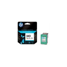 Hewlett Packard - HP 343 - 7 ml - Farbe (Cyan, Magenta, Gelb) - Original - Tintenpatrone - fr Officejet 100, 150, 63XX, H470, K7103, PhotoSmart 25XX,