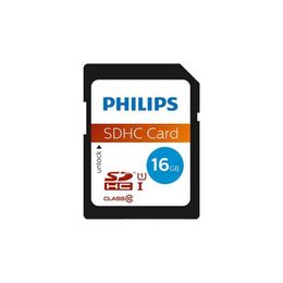 Philips - sd sdhc Card 16GB Card Class 10 (FM16SD45B/00)