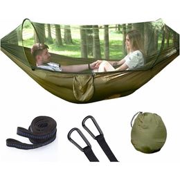 Minkurow - Hängemattenzelt mit Moskitonetz aus Nylon, schnell trocknend, Mückenschutz, Schaukel, Camping-Schlafbett für den Außenbereich (Color :
