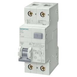 Siemens Fehlerstrom und Leitungsschutzschalter 10A 1P+N 300MA AC 6KA 2 Mod 5SU16561KK10