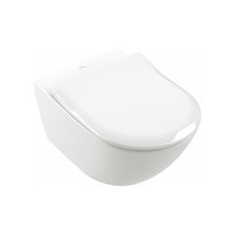 Villeroy & Boch Subway 2.0 SlimSeat WC-Sitz 9M78S1 mit Quick Release und Softclose Funktion - 9M78S101 - Villeroy&boch