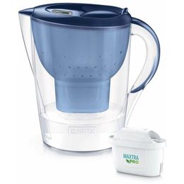 Brita - Wasserfilterkanne - Filterkanne Marella xl Memo, Volumen 3,5 l, 2x Maxtra Pro Filter, blau 1052786