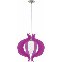 Eglo - Hänge Leuchte Pendel Lampe Decken Beleuchtung E27 Glas Kugel 92948 Purple