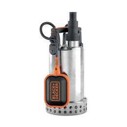 Black & Decker Black+decker BXUP750XCE Tauchpumpe für Klarwasser (750 w, max. Förderleistung 11.000 l/h, max. Förderhöhe 8,5 m)