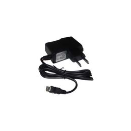 vhbw 220V Netzteil Ladegerät Ladekabel (2A) mit Mini-USB kompatibel mit Navigon 2310 2400 2510 Explorer 3040 3100 3110 3310 max 5100 5110 6000 6000T