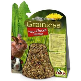 JR FARM - Grainless Heu-Glocke Hibiskus - 125 g │Ergänzungsfuttermittel
