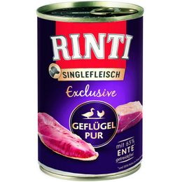 Rinti - Singlefleisch Geflügel 400 g Adult