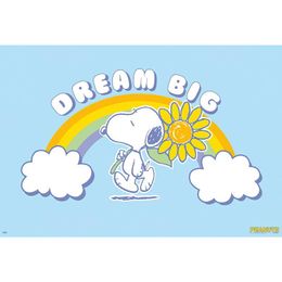 Snoopy Poster Dream Big - PEANUTS