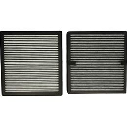 2-teiliges Filter-Set kompatibel mit Ideal AP25 Luftbefeuchter, Luftreiniger - 2x Ersatz-Filter (HEPA-Filter, Aktivkohlefilter) - vhbw