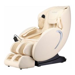 Massagesessel sono Beige - inkl. Zero Gravity Funktion, Bluetooth und Heizung i Massagestuhl Relaxsessel mit Wärmefunktion - Home Deluxe