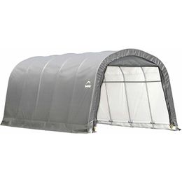 ShelterLogic - Shelter Logic Foliengarage Round Top, 22,57 m² grau 610 x 370 x 240 cm (l x b x h)