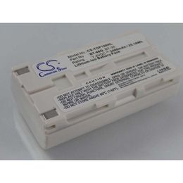 Akku kompatibel mit Topcon Field Controller GPT-7000i, GPT-7500, GPT-9000, GPT9000A Messgerät (3400mAh, 7,4V, Li-Ion) - vhbw
