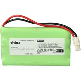 vhbw - Akku kompatibel mit Somfy Elixo 500 3S io Schiebetorantrieb Torantrieb Drehtorantrieb (1600 mAh, 9,6 v, NiMH)