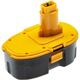 Akku kompatibel mit Dewalt DC821KA, DC820KB, DC759KB, DC759KA, DC729KA, DC820KA, DC820B, DC759 Elektrowerkzeug (4000 mAh, NiMH, 18 v) - vhbw