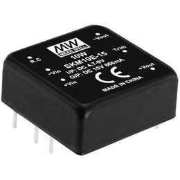 Mean Well - SKM10E-15 DC/DC-Wandlermodul 666 mA 10 w Anzahl Ausgänge: 1 x Inhalt 1 St.