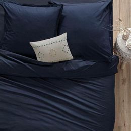 Atmosphera - Bettdeckenbezug aus Baumwolle - tintenblau 140x200 cm Tinteblau