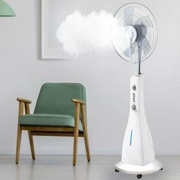 etc-shop Steh Ventilator Timer Luftbefeuchter oszillierend Kühler beweglich anti mücken