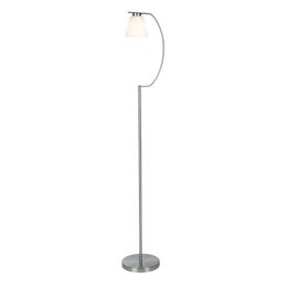 Cob-led 4 Watt Bogenleuchte Decken Fluter Leseleuchte Beleuchtung Glas Stahl Wohnzimmer Esto Doria 780063-1