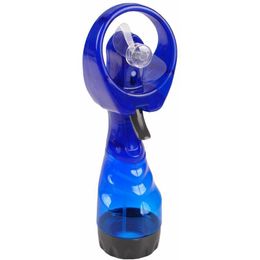 BURI Mini Ventilator mit Wasserzerstäuber Handventilator Feinzerstäuber Sprühflasche