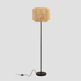 Sklum - Stehlampe aus Bambus Kapua Natürlich - Natürlich
