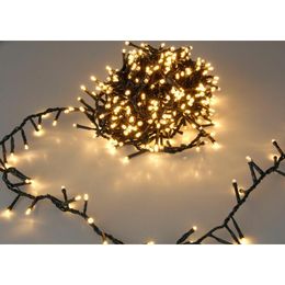 Spetebo - led Lichterkette extra warm weiß - 16 m / 800 led - Weihnachtsbaum Deko Beleuchtung für Außen und Innen