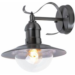 etc-shop - Außen Leuchte Garten Hof Lampe Terrassen Beleuchtung IP44 Hof Licht im Set inkl. led Leuchtmittel