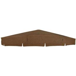 SUN GARDEN Ersatzbezug taupe/ braun-meliert zum Easy Sun Ø 350cm, 100% Polypropylen, Stoff B056