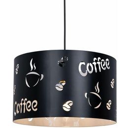 etc-shop - Pendel Leuchte Metall Coffee Decken Lampe Hänge Beleuchtung im Set inklusive led Leuchtmittel