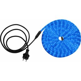 etc-shop - Lichterkette Deko Schlauch Kunststoff transparent 24 blaue LEDs / m