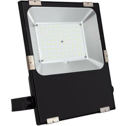 Efectoled - led- Fluter 60W 120 lm/W IP65 he Slim pro Dimmbar triac Optik 90º 3000K 90º Warmweiß