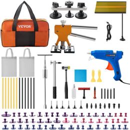 89 Stk. Auto Dellen Reparaturset professionell, Paintless Ausbeulwerkzeug, diy Repair Puller kit Dent Removal Tool, Hagel Reparatur, led