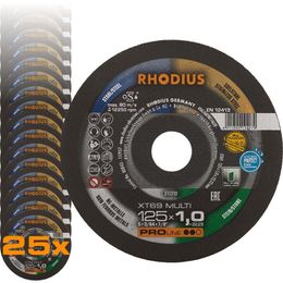 Rhodius XT69 multi, 25 Stück, 180 x 1,5 mm, Trennscheibe