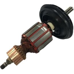 TRADESHOP Anker / Rotor / Motor Ersatzteil / Läufer / Kollektor / Polpaket mit Lüfter für Bosch gsh 5 ce, 3 611 C21 0L0, 3 611 C21 0N0