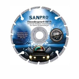 SANPRO - FliesenDragster Universal Diamant Trennscheibe 76 mm