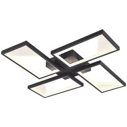 Trio - led Design Decken Lampe Wohn Ess Zimmer Beleuchtung Switch Dimmer Leuchte anthrazit 623210442