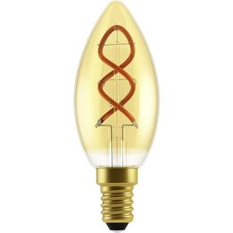 2080101458 led eek g (a - g) E14 Kerzenform 2.5 w Gold (ø x l) 35 mm x 97 mm dimmbar 1 St. - Nordlux