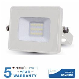 LED-Strahler smd V-TAC samsung 10W 20W 30W 50W 100W 150W slim outdoor IP65-10W Warm