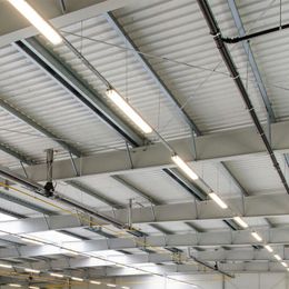 V-TAC Wannenleuchte led Nassraumlampe 127,5 cm Werkstattleuchte neutralweiß led 18 Watt led Röhre Garage, 1x T8 18W 1x 1700lm 4000K, 10er Set