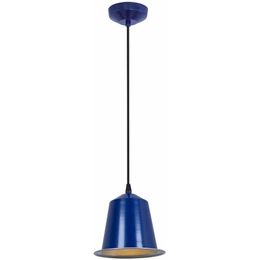 Eglo Pendellampe Pendelleuchte Hängeleuchte Hängelampe Esszimmerlampe, Stahl violett, 1x led 5W 400Lm warmweiß, DxH 17,5x110cm