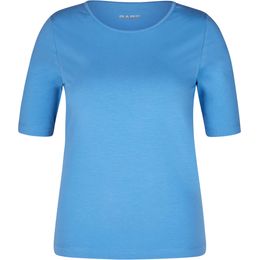 Rabe T-Shirt, Halbarm, für Damen, blau, 50