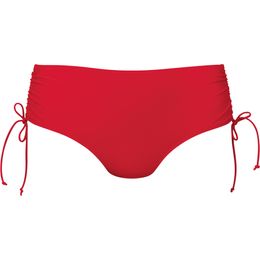 Rosa Faia Island Hopping Collection Bikini-Hose "Ive", Raffungen, schnelltrocknend, für Damen, rot, 40