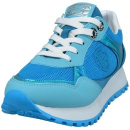 Bagatt Siena Sneaker, atmungsaktiv, Logo-Aufnäher, für Damen, blau, 38