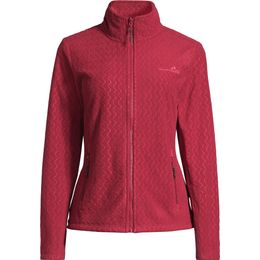 Moorhead Fleecejacke, Stehkragen, für Damen, rot, 50