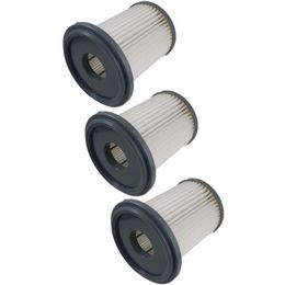 vhbw - Filterset 3x Staubsaugerfilter kompatibel mit Philips FC8710, FC8716, FC8047, FC8712/01, FC8714, FC8720 Staubsauger - hepa Filter