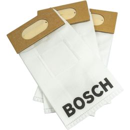 Bosch - Professional Staubbeutel für Bandschleifer, Exzenterschleifer, Schwingschleifer & Universalfräsen (3er Pack)