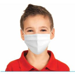 BURI 10 x Kindermaske Einwegmaske Typ ii 2 EN14683:2019+AC:2019 + bfe 98% Mundschutz Maske für Kinder